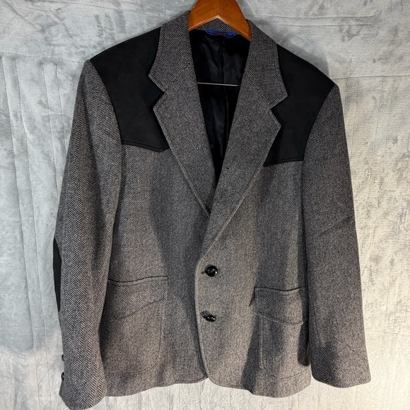 Pendleton | Suits & Blazers | Pendleton Wool Herringbone Blazer With ...